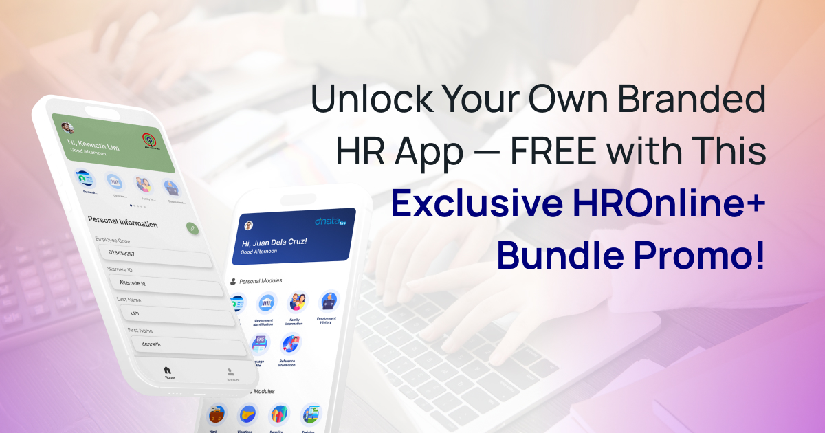 Free Branded HR App Philippines | HROnlinePlus Bundle Promo